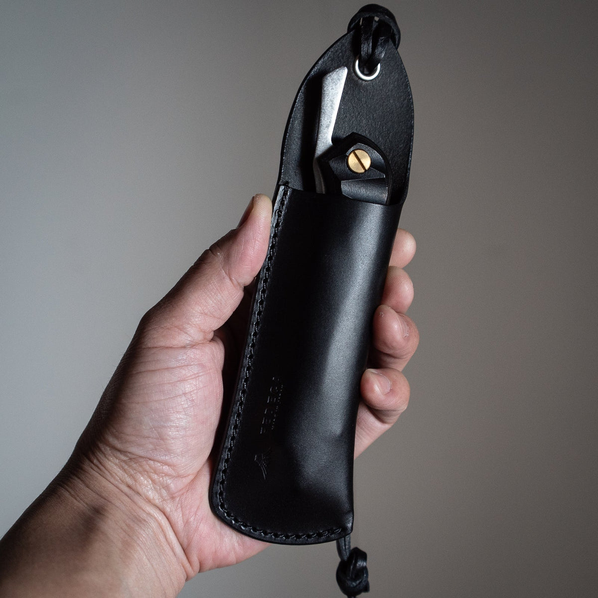 FEDECA ナイフレザーケース ブラック【Folding、折畳式料理ナイフ専用】 フェデカ – キャンプリンク公式オンラインショップ